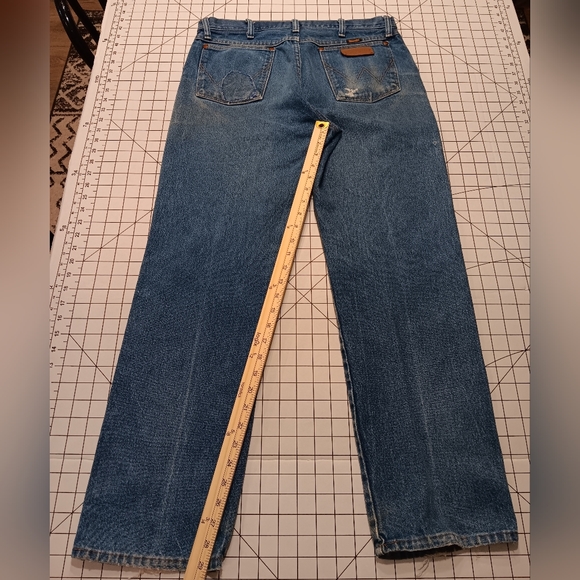 Wrangler | Jeans | Vintage Distressed Wrangler Western Jeans 34x32 ...